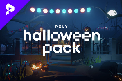 Poly Halloween Pack | Unity AssetStore Price down information