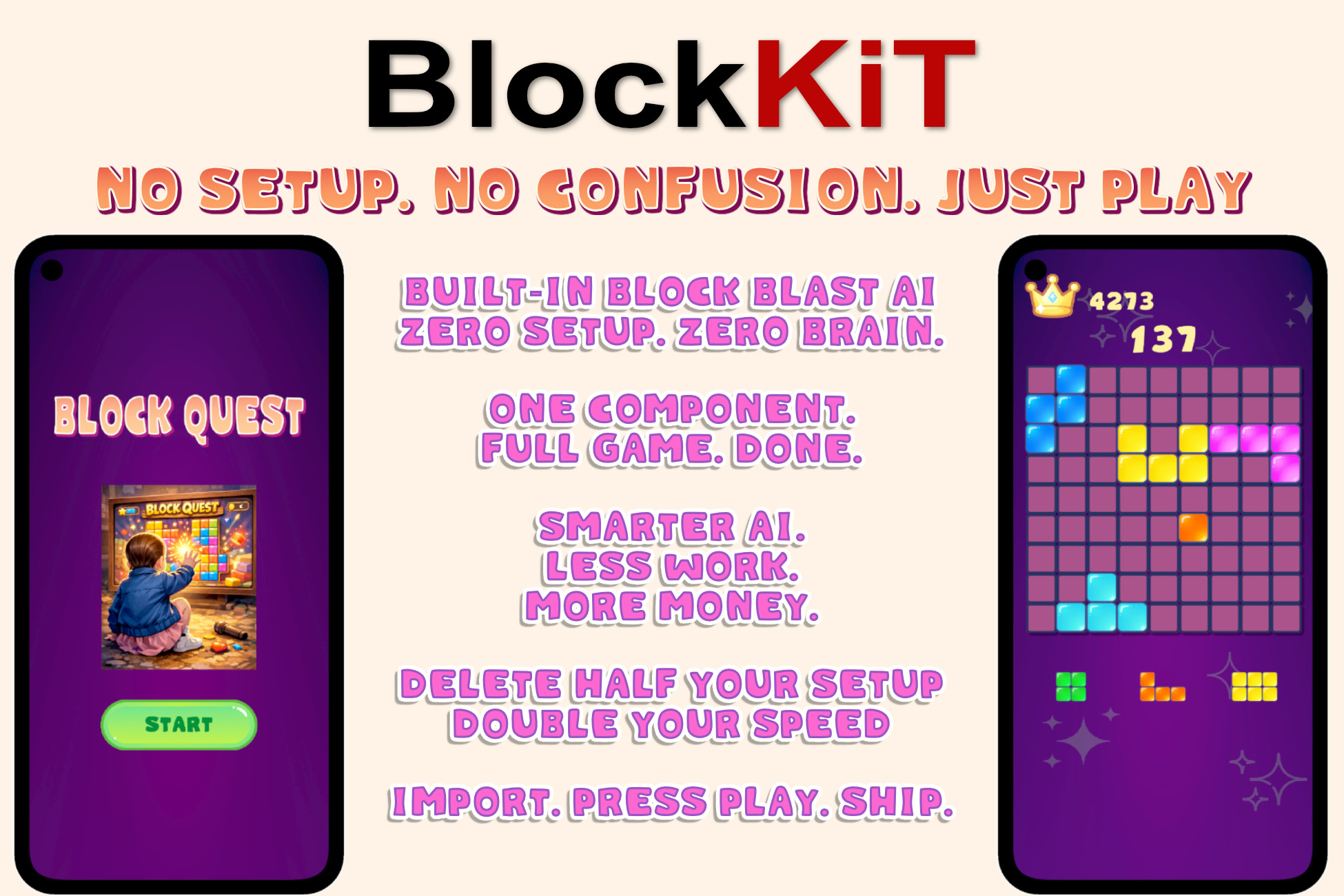BlocKIT - Block Puzzle Toolkit | Game Toolkits | Unity Asset Store