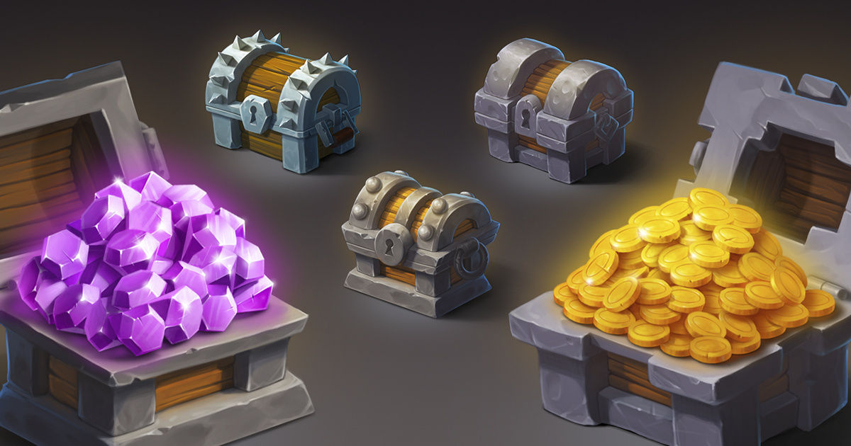 2D Chests Assets - Classic | 2D Icons | Unity Asset Store