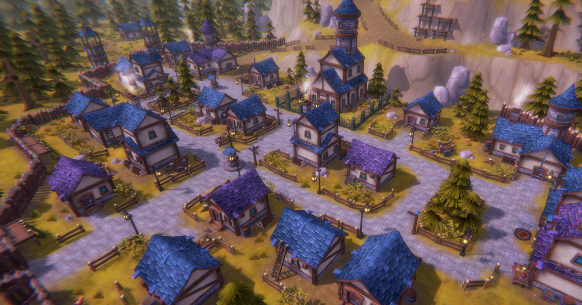 Medieval RPG Village | 3D Fantasy | Unity Asset Store