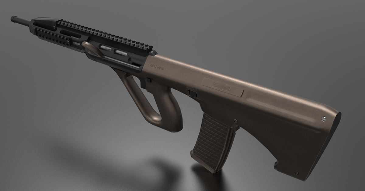 SAUG Weapon | 3D Weapons | Unity Asset Store