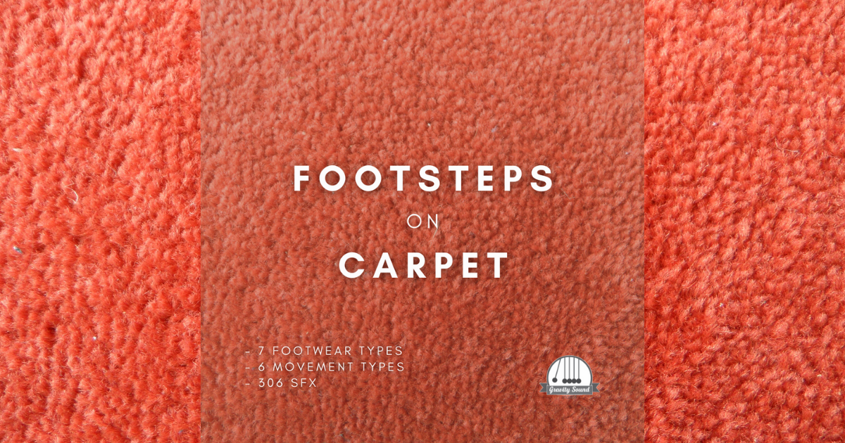 Footsteps on Carpet | Foley Sound FX | Unity Asset Store