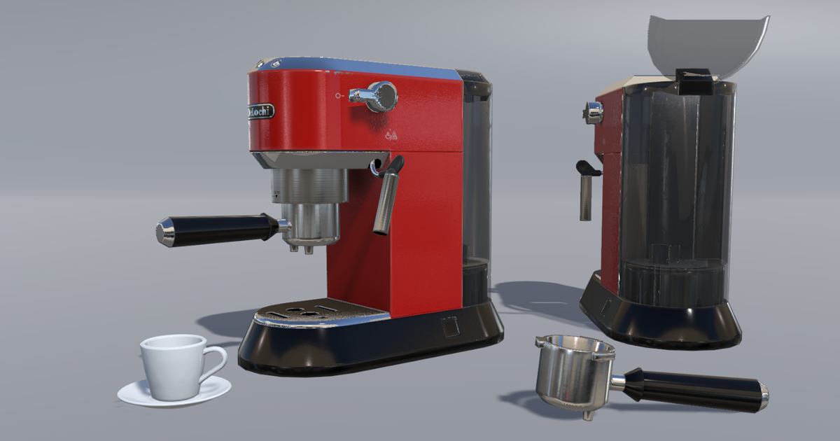 Coffe Machine | 3D Electronics | Unity Asset Store