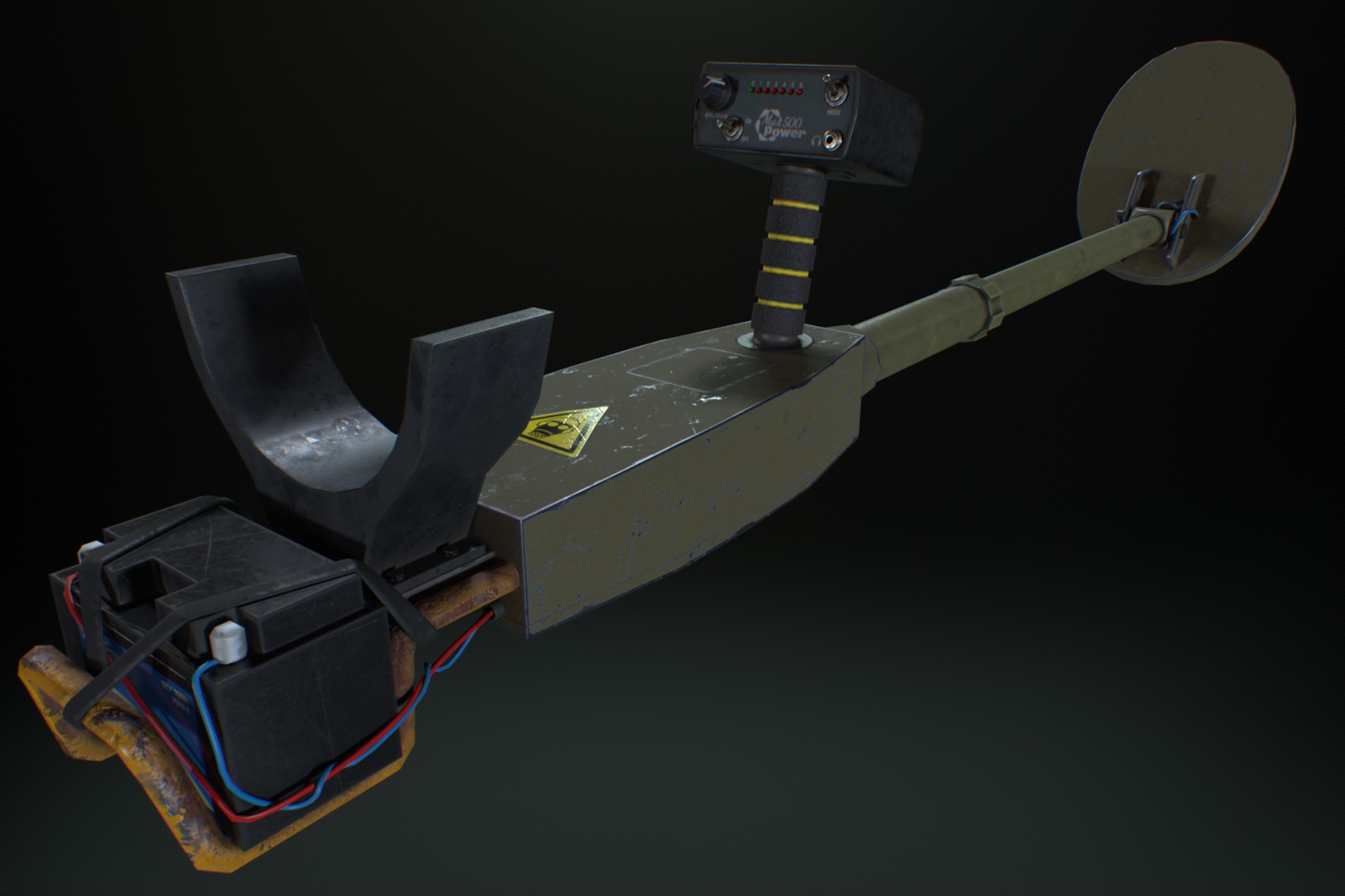 Homemade Metal Detector | 3D Electronics | Unity Asset Store