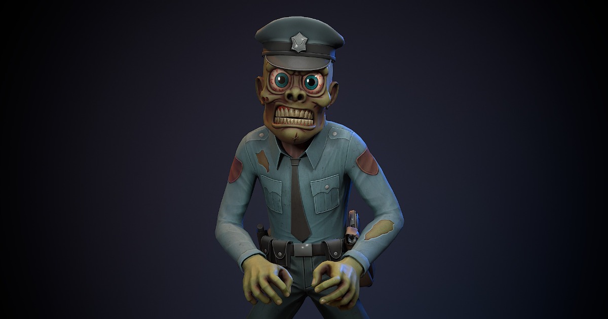 zombie 2 stylization | 3D Characters | Unity Asset Store