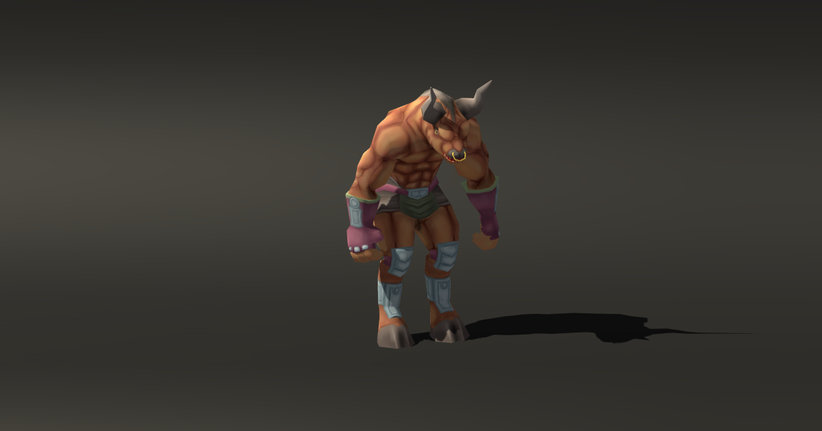 Medieval Fantasy HD - Minotaur | 3D 생물 | Unity Asset Store