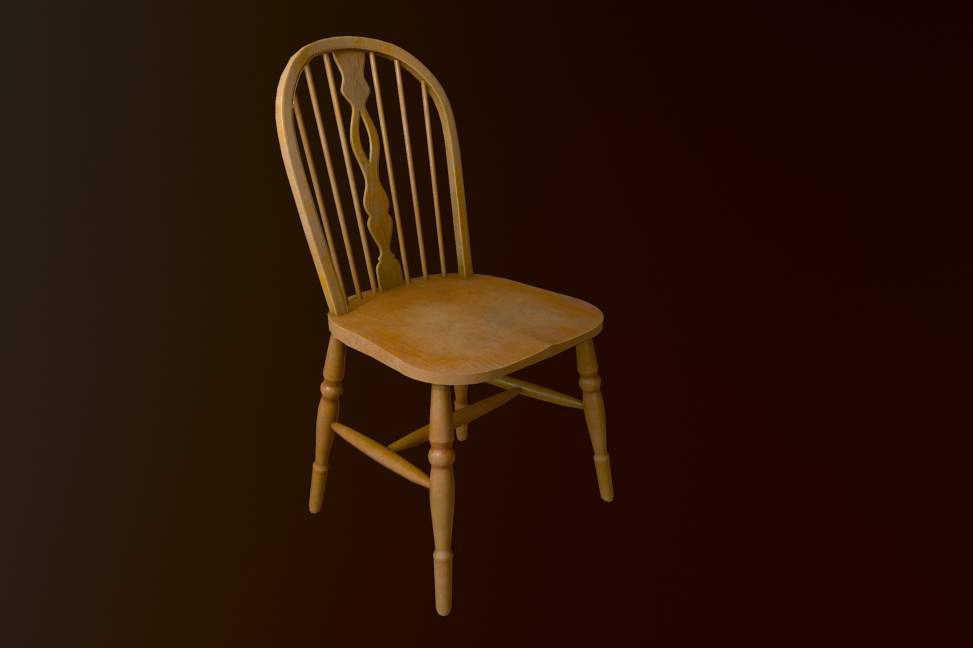 Wooden english antique chair | 3D Props | Unity Asset Store