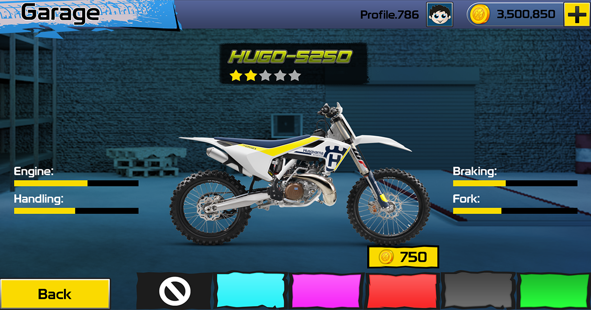 Bike Racing Graphics CxS (GUI Skin 6) | 2D GUI | Unity Asset Store
