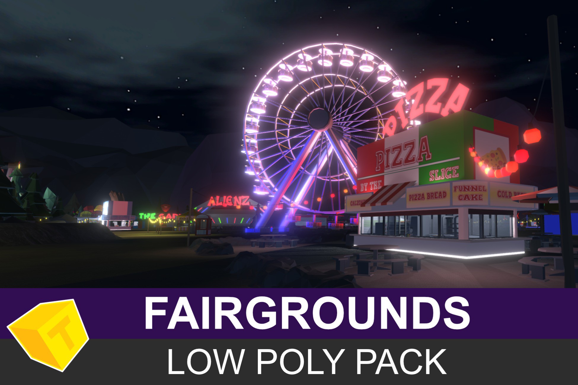TDG Fairgrounds - Low Poly 3D Pack | 3D Props | Unity Asset Store