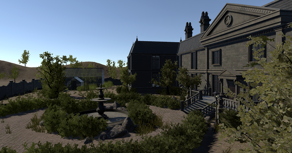 Manor Interior and Exterior | 3D Environments | Unity Asset Store