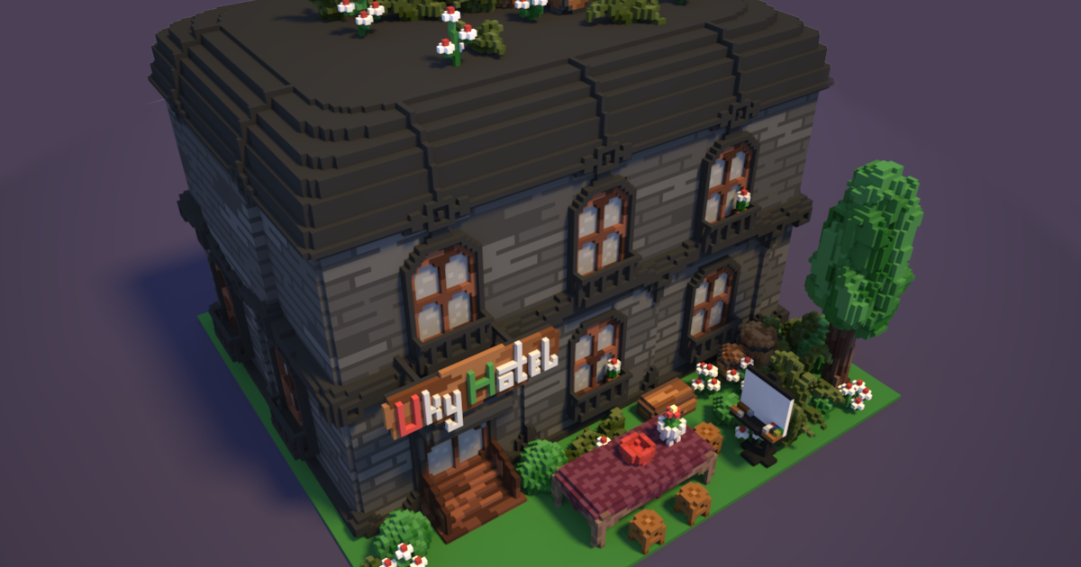 Voxel Environment Models | Enen Collection Vol.2 | 3D Environments ...