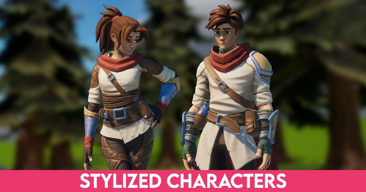 Stylized Fantasy Characters | Characters | Unity Asset Store
