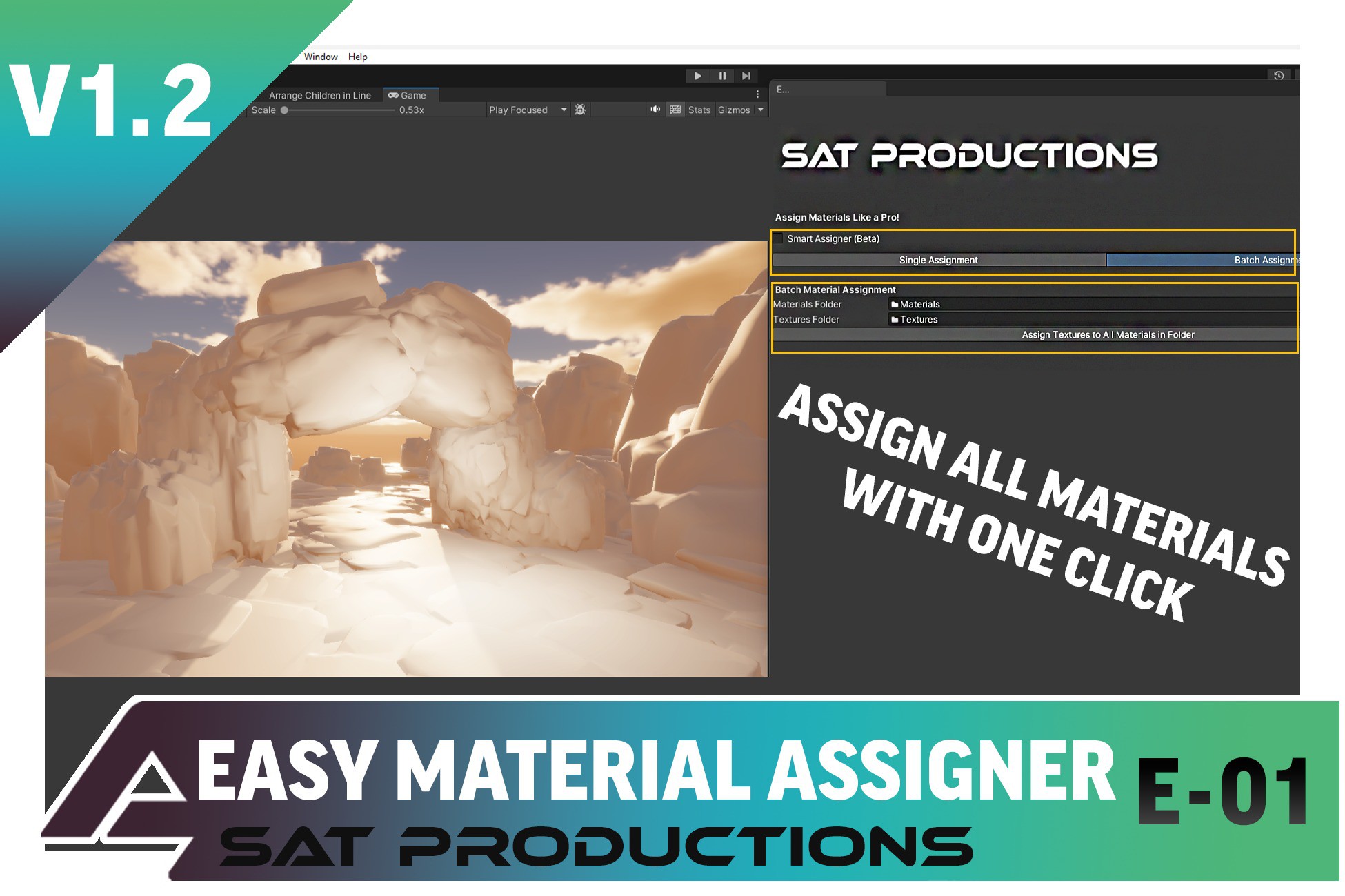 Easy Material And Texture Assigner ユーティリティ ツール Unity Asset Store