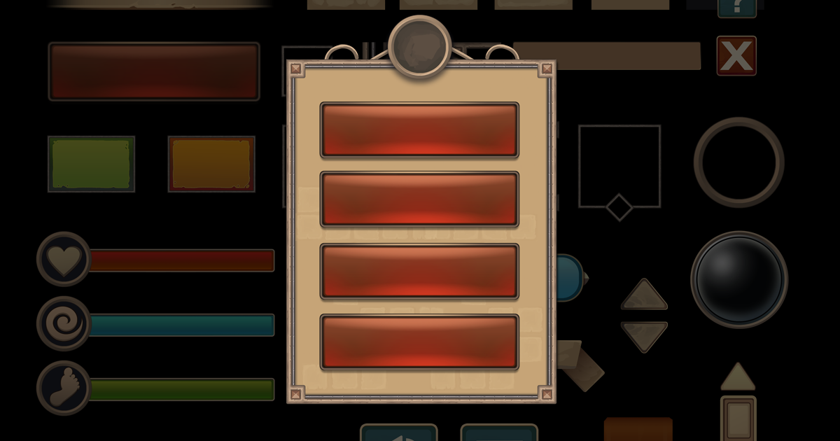 Fantasy GUI | 2D Icons | Unity Asset Store