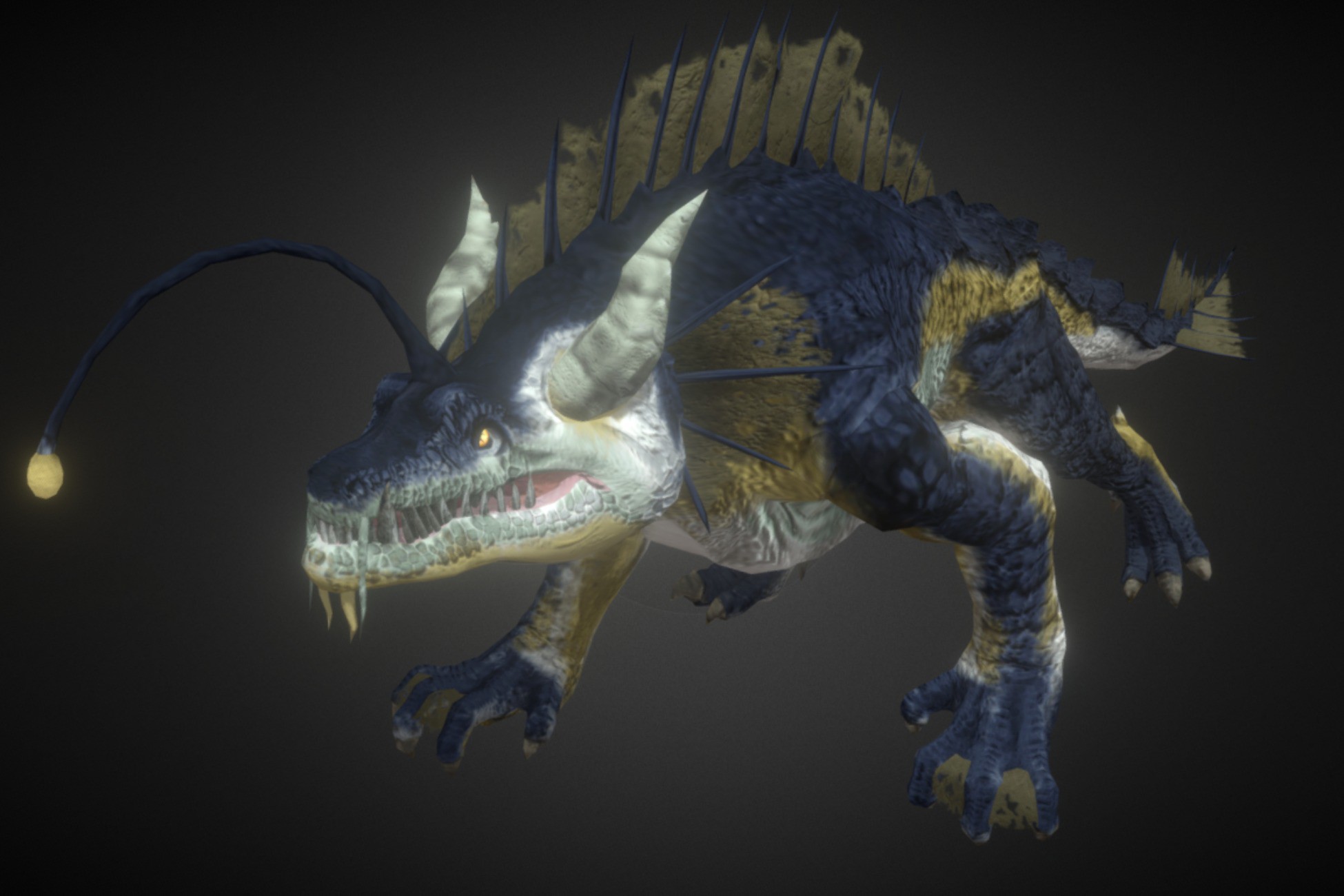Great Draco Water | 3D 생물 | Unity Asset Store