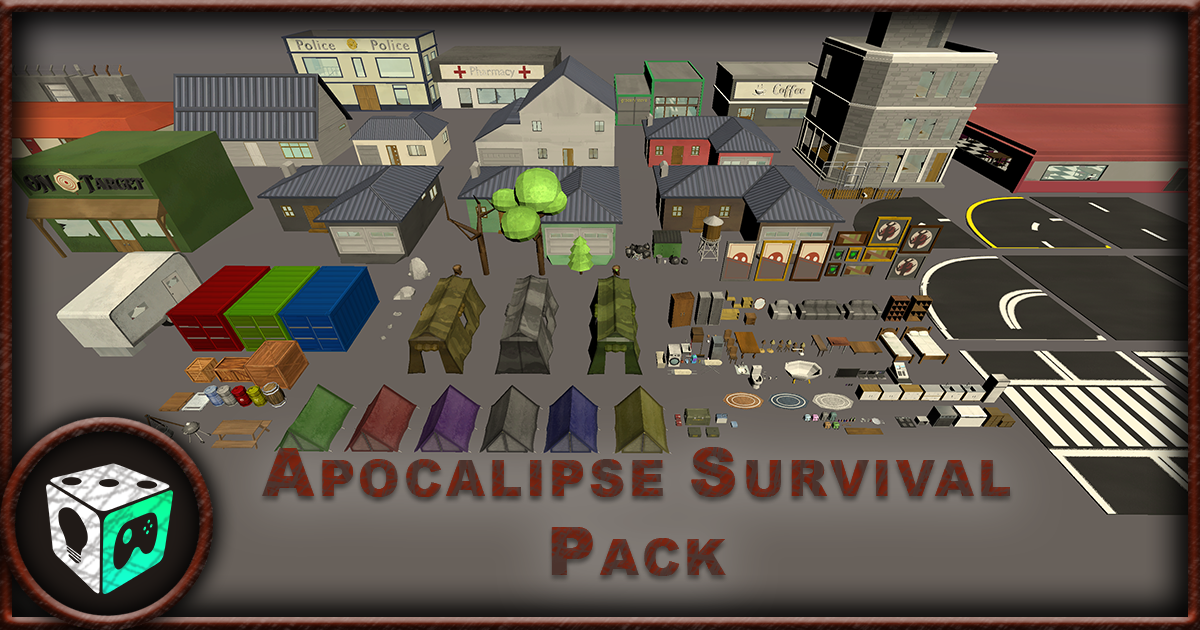 Apocalipse Survival Pack | 3D Environments | Unity Asset Store