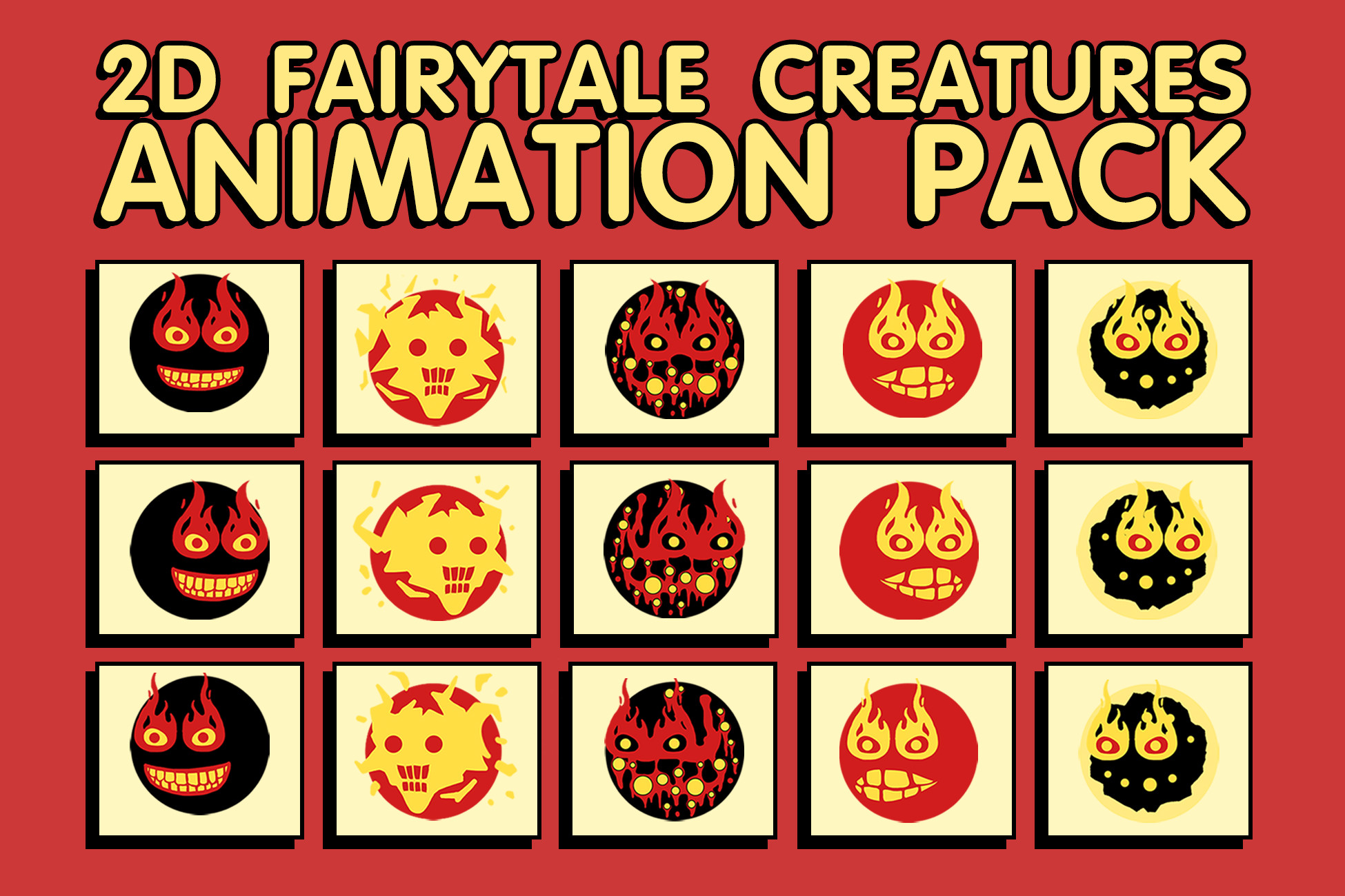 2D Fairytale Creatures Animation Pack | 3D Animations | Unity Asset Store
