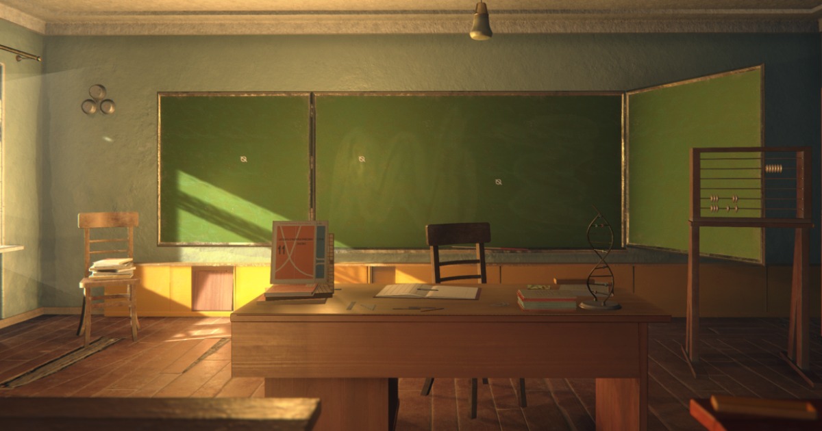 Soviet Classroom | 3D 주변환경 | Unity Asset Store