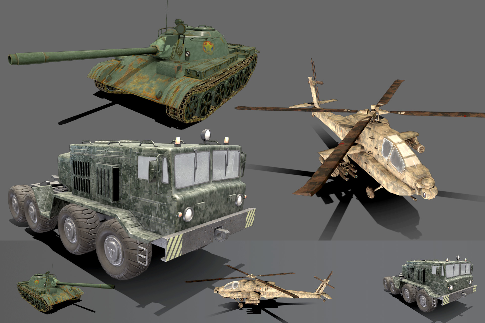 Military Vehicle Collections | 3D Land | Unity Asset Store