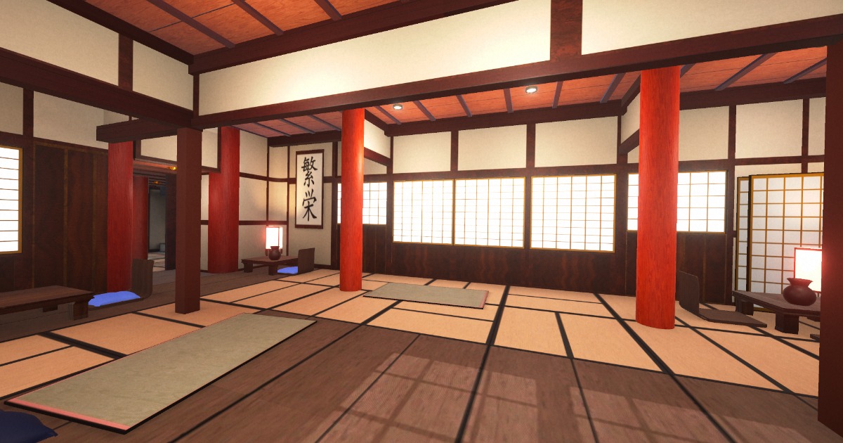 Modular Japanese interior pack | 3D Historic | Unity Asset Store