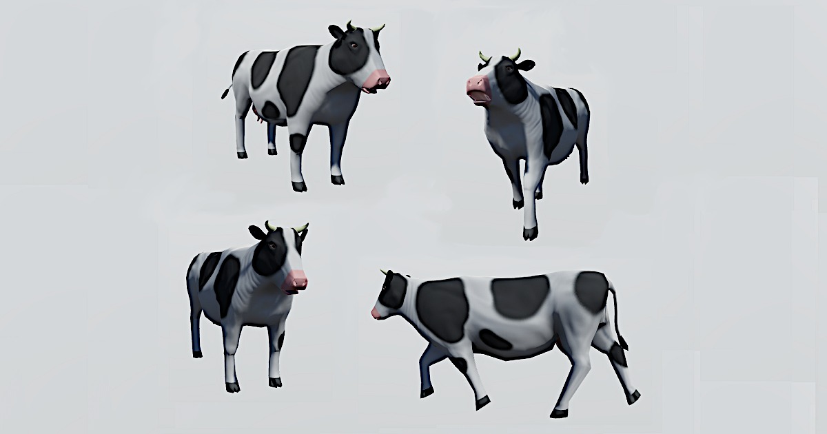 Animated Cow | Characters | Unity Asset Store