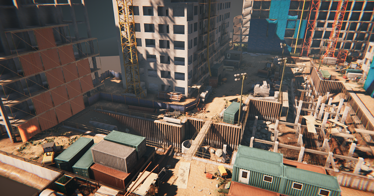 Construction Site (SilverTM) | 3D Industrial | Unity Asset Store