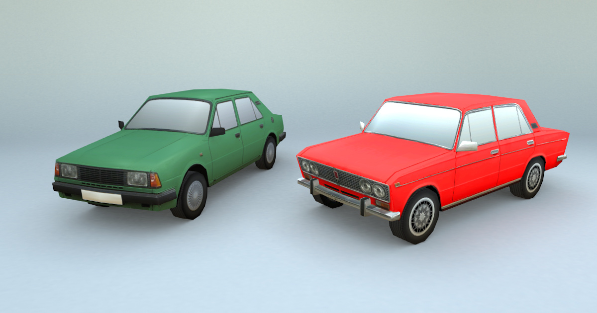 FotoCars - Eastern Bloc | 3D Land | Unity Asset Store
