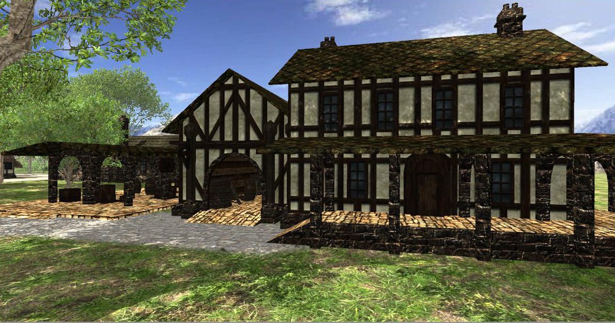 Medieval Brewery & Vineyard | 3D | Unity Asset Store