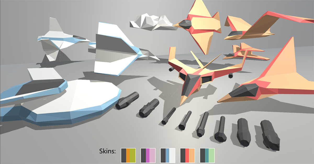 LowPolyPlane | 3D Air | Unity Asset Store