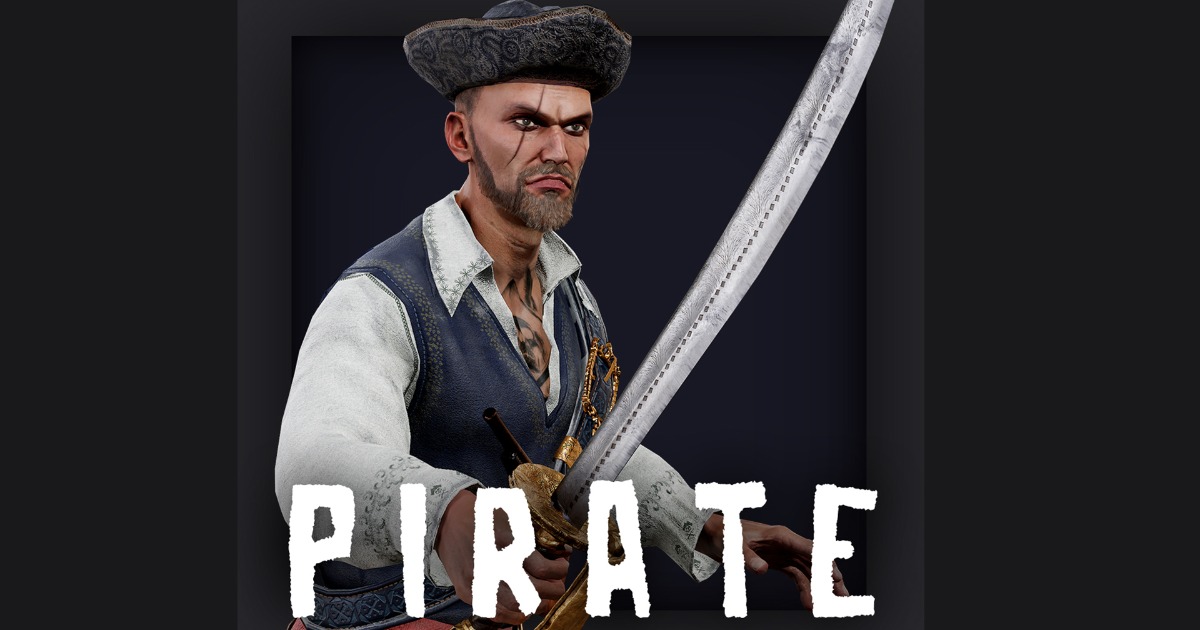 PIRATE_R12 | 3D Humanoids | Unity Asset Store