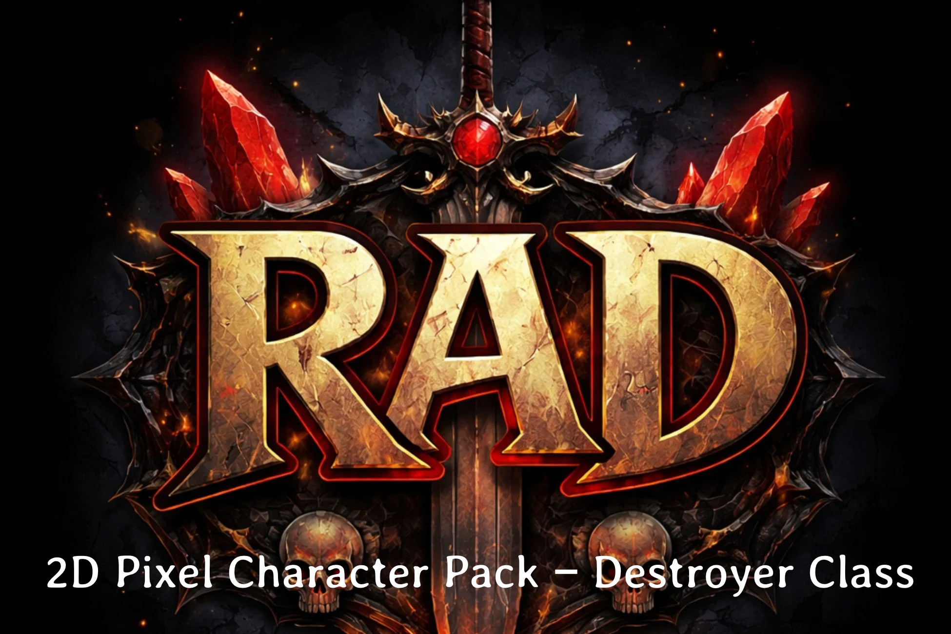 2D Pixel Character Pack – Destroyer Class | 2D Characters | Unity Asset ...