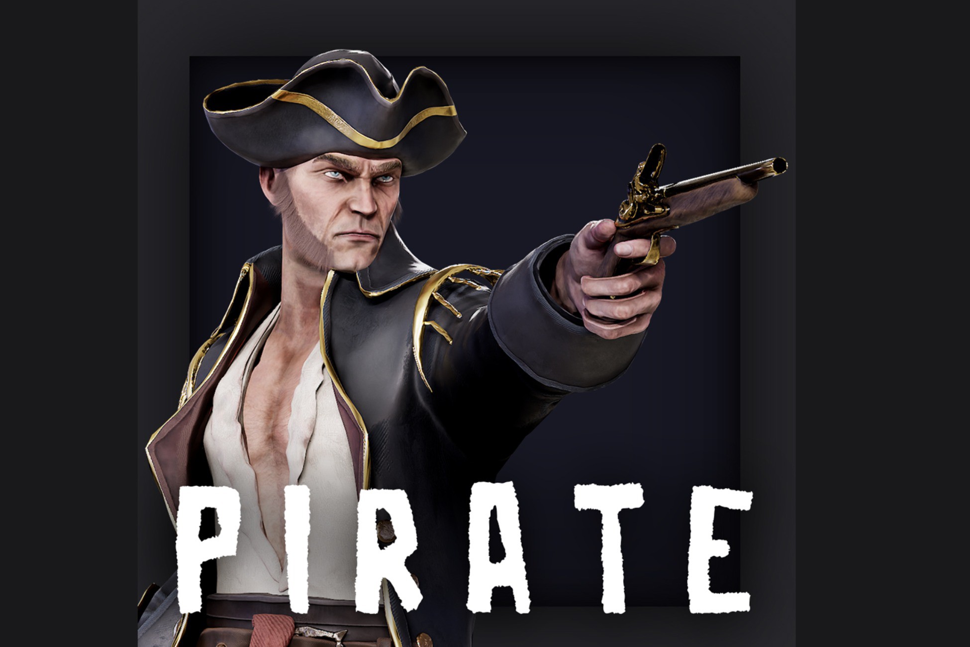 Pirate captain 1 | Characters | Unity Asset Store