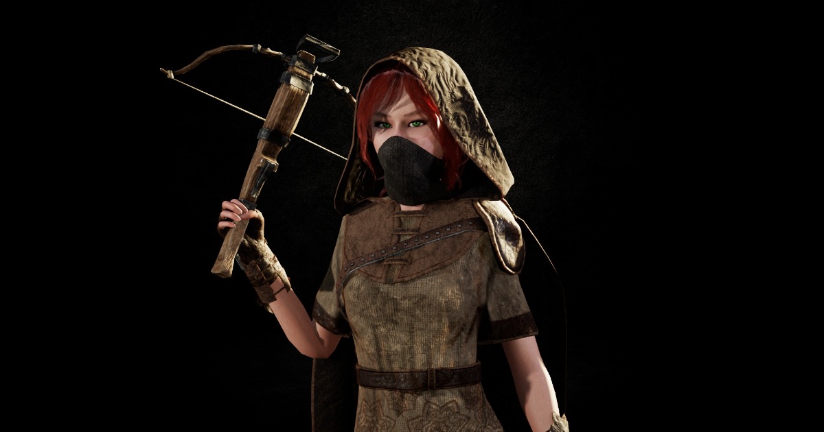 Crossbow Lady | キャラクター | Unity Asset Store
