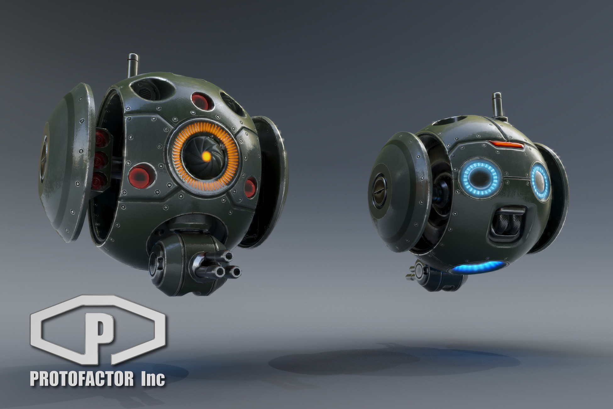 SCI FI: ORB-01 | 3D Robots | Unity Asset Store