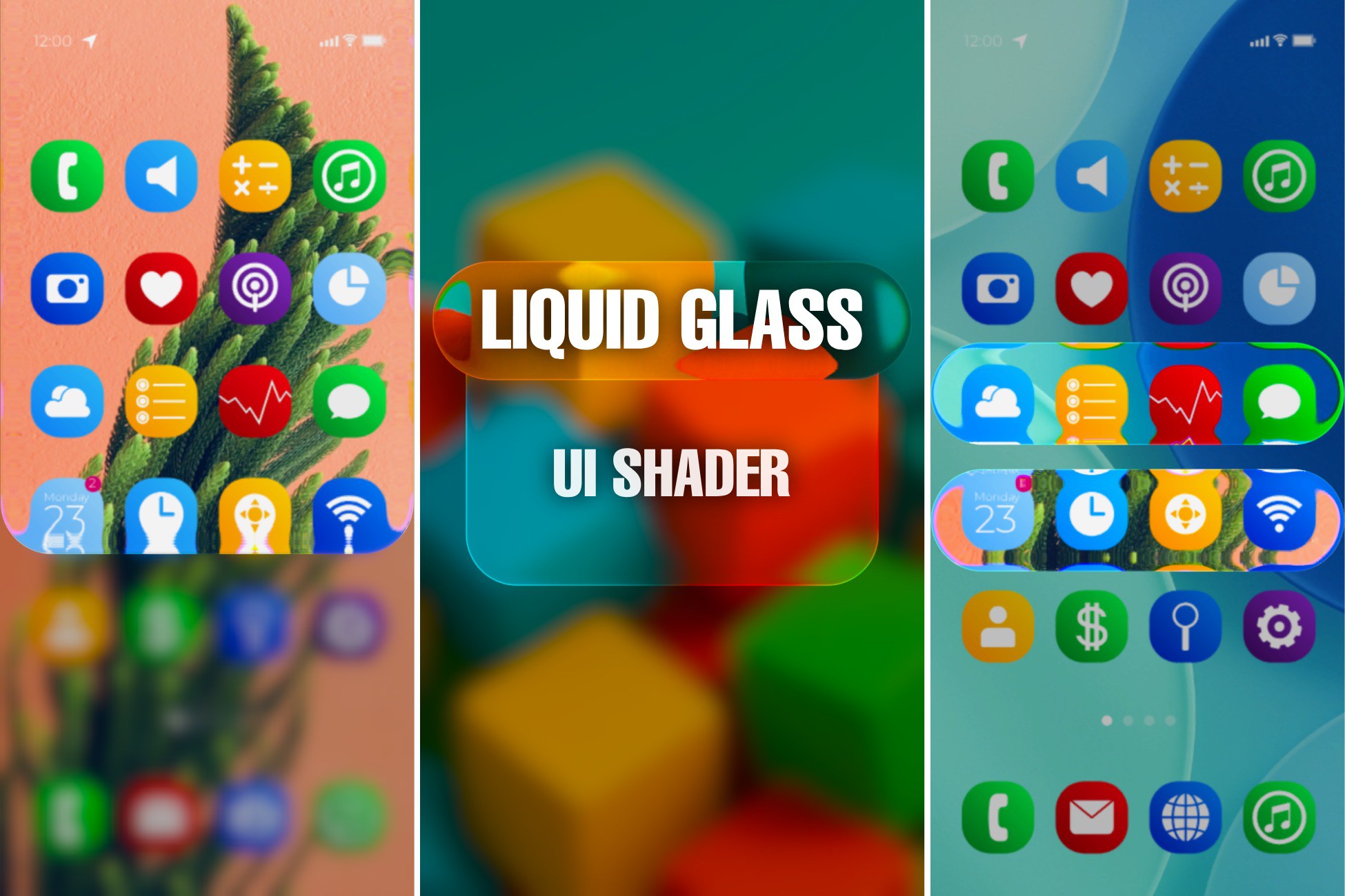 Liquid Glass UI Shader – Mobile/Desktop by Lith Games