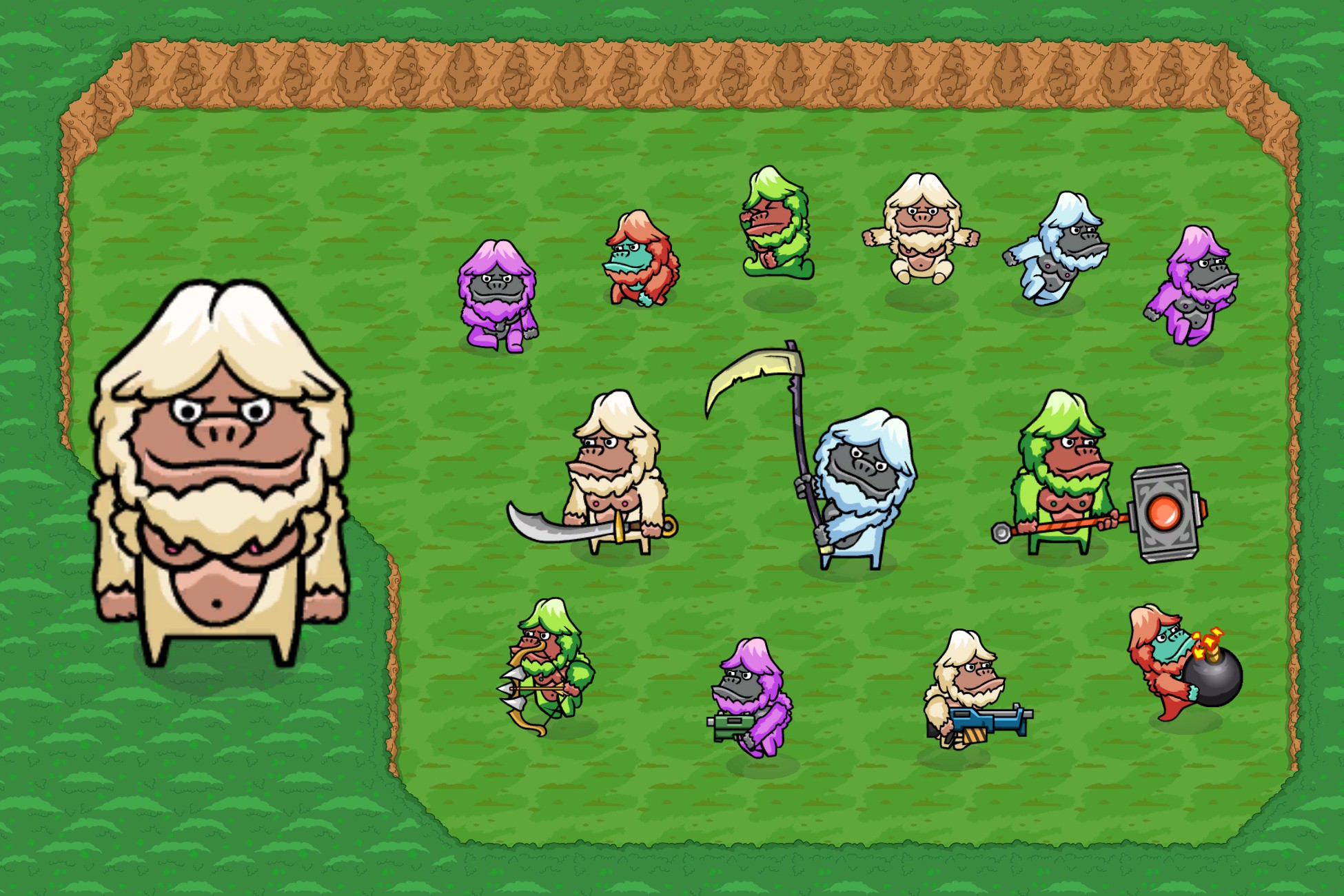 2D Character - Bigfoot | 2D Characters | Unity Asset Store