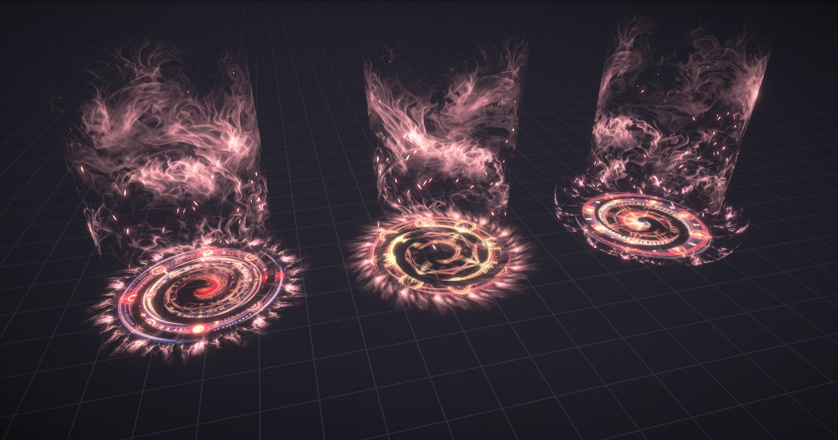 Elemental Fire Spell VFX | VFX | Unity Asset Store