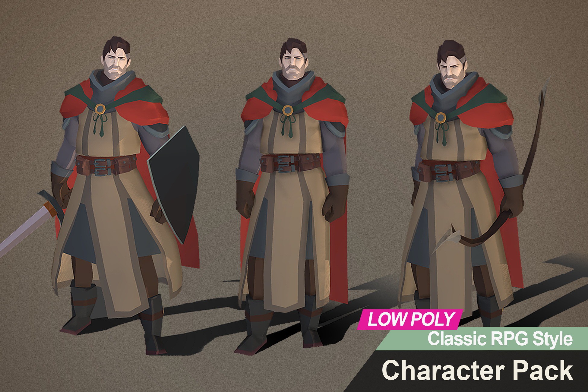 [Classic RPG Style] Auther | Characters | Unity Asset Store