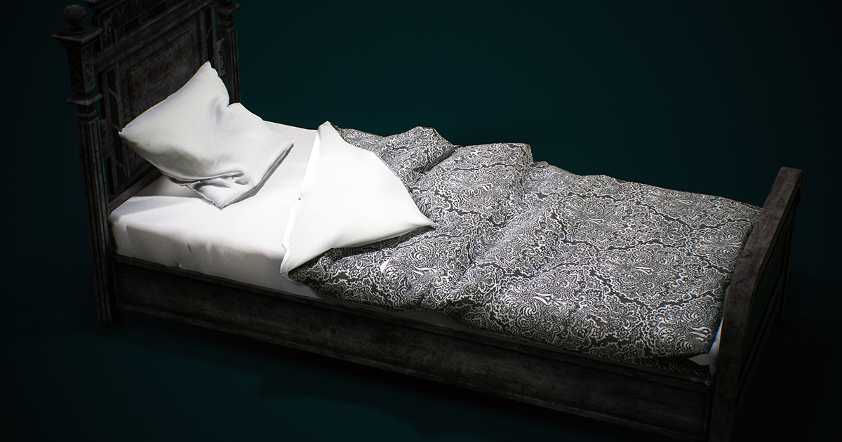 Cinematic Bed | 3D Interior | Unity Asset Store