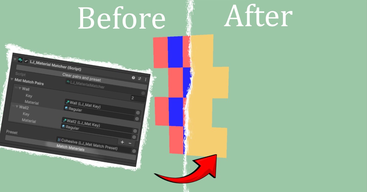 LJ Material Match | Level Design | Unity Asset Store