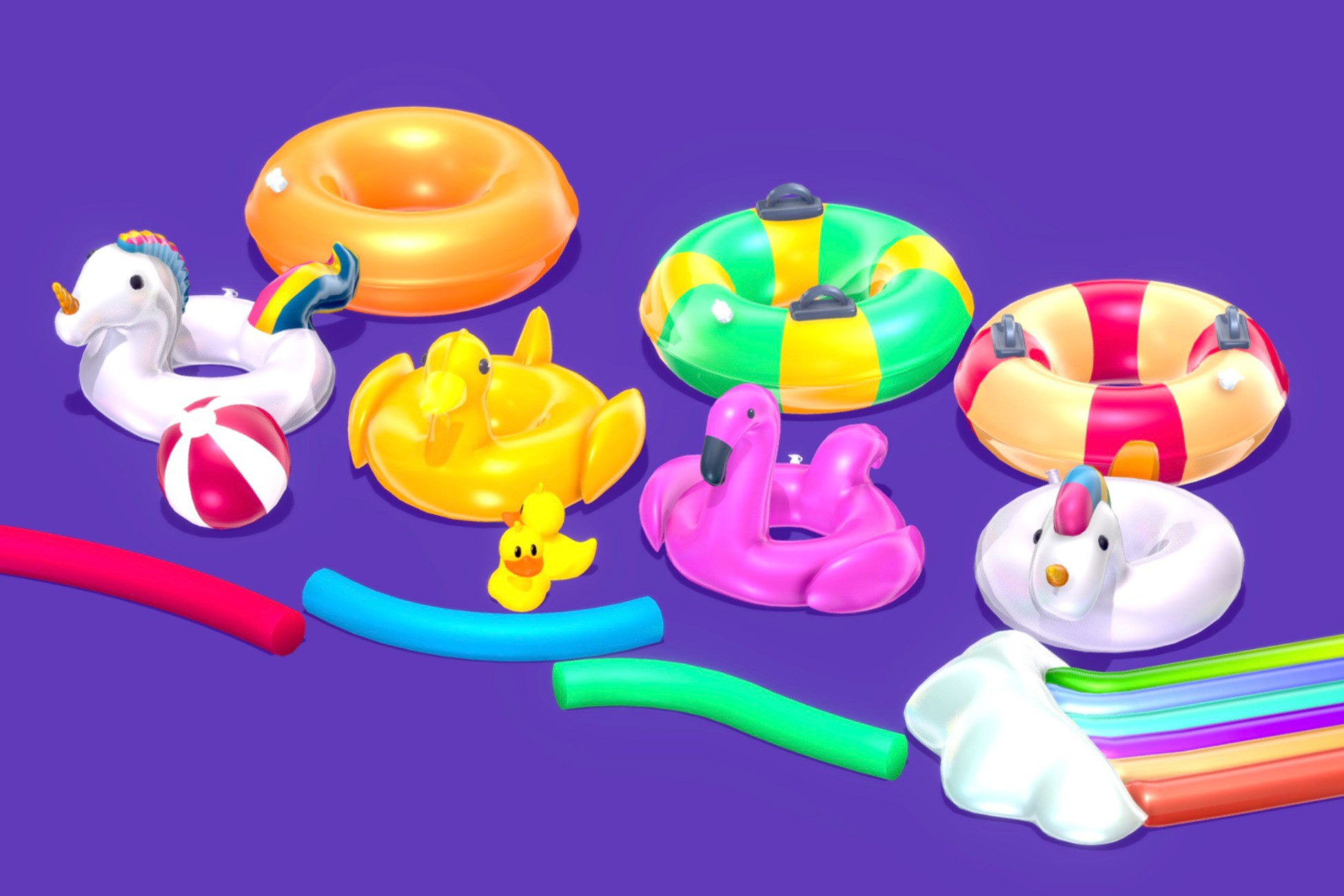 Cartoon Float Pool Pack by Look Games