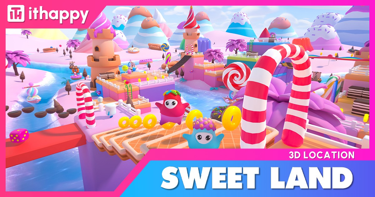 Sweet Land - Low Poly 3D Models Pack | 3D Fantasy | Unity Asset Store