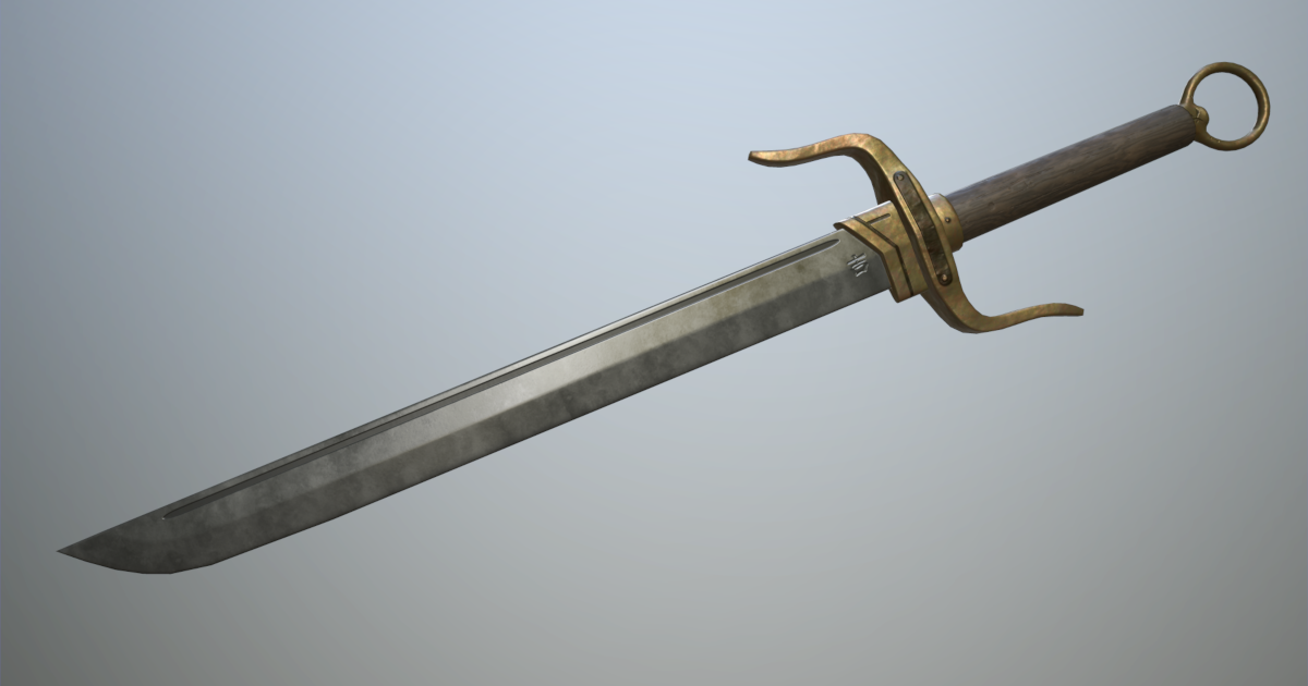Chinese sword PBR | 3D Weapons | Unity Asset Store