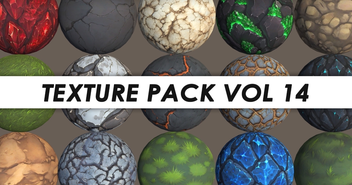 Stylized Textures - Pack Vol 14 | 2D Textures & Materials | Unity Asset ...