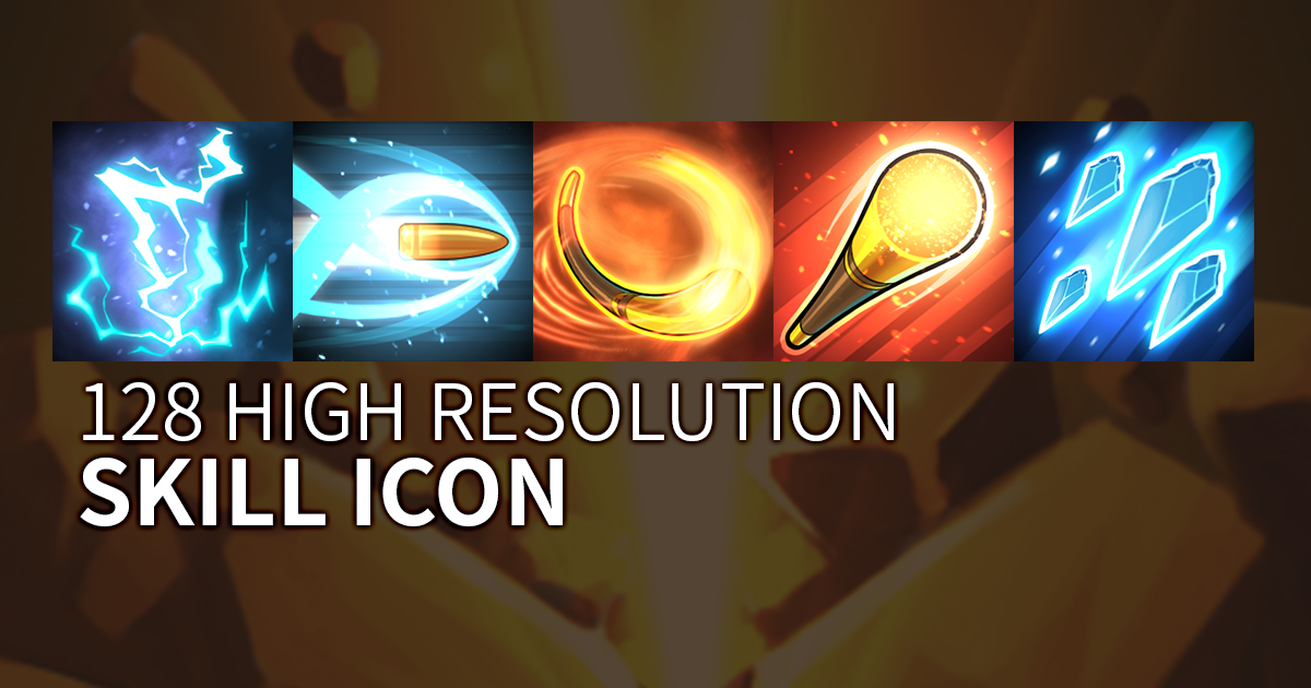 Fantasy Skill Icon Volume1 | 2D Icons | Unity Asset Store