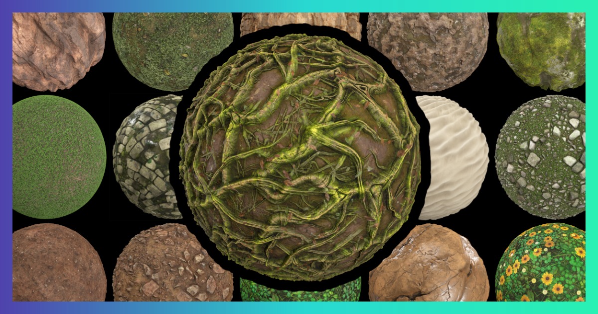 Realistic Forest Textures - RPG Environment | 2D Textures & Materials ...