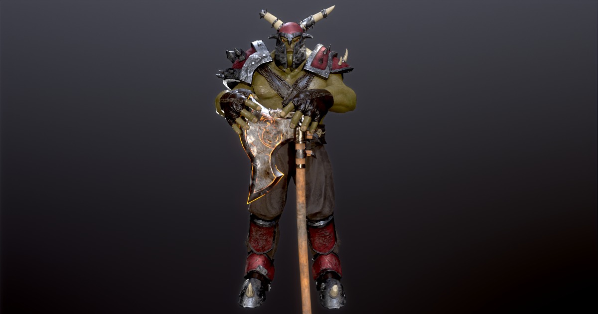 orc warrior 2 | 3D Creatures | Unity Asset Store