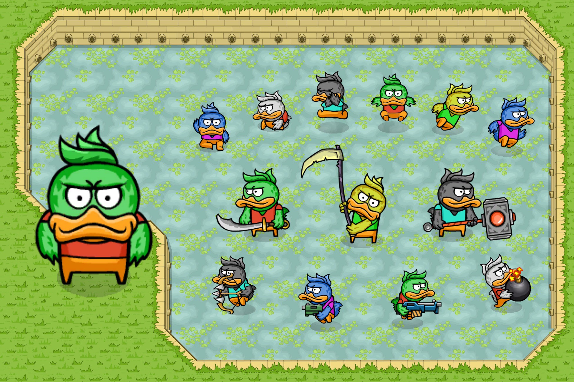 2D Character - Duck | 2D Characters | Unity Asset Store