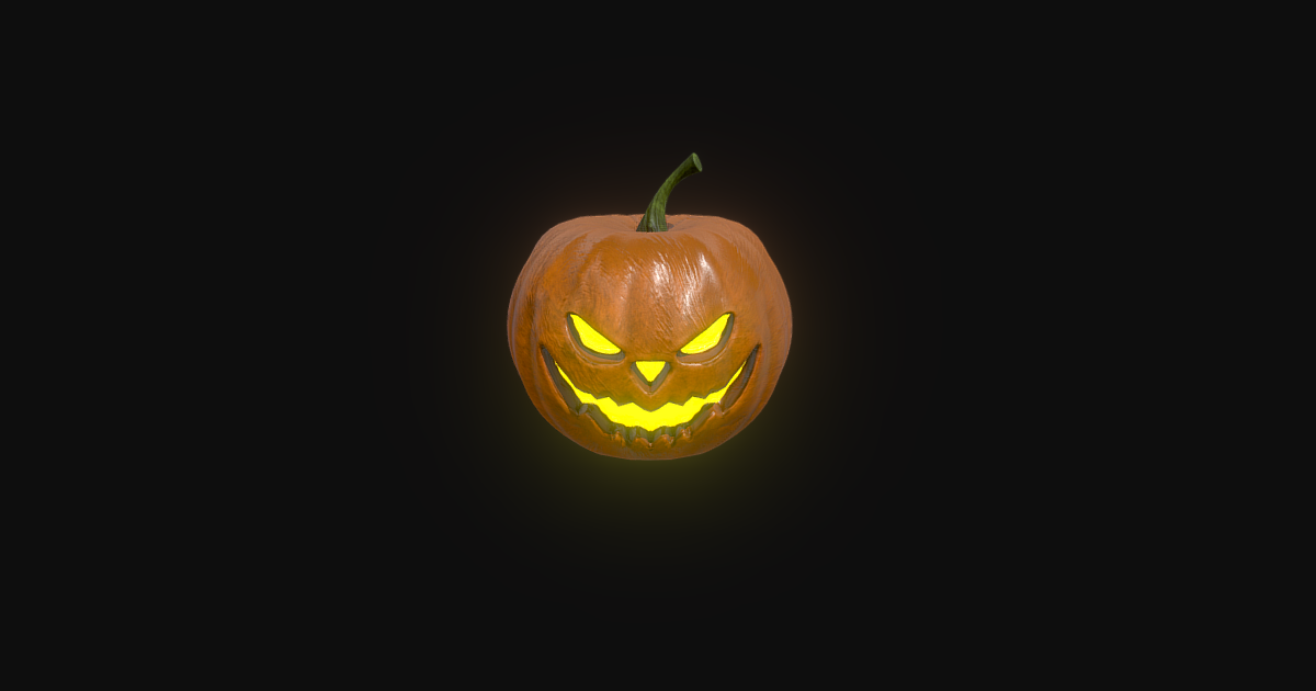 Halloween Pumpkin Head Vol 1 | 3D Props | Unity Asset Store