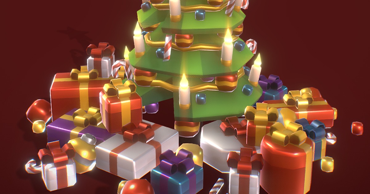 Christmas Tree - Proto Series | 3D Trees | Unity Asset Store